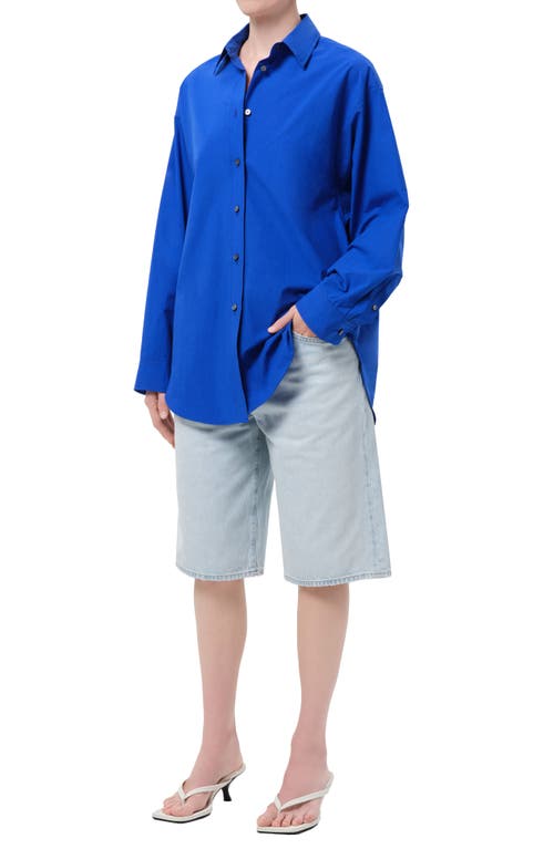 AGOLDE Sona Cotton Button-Up Shirt